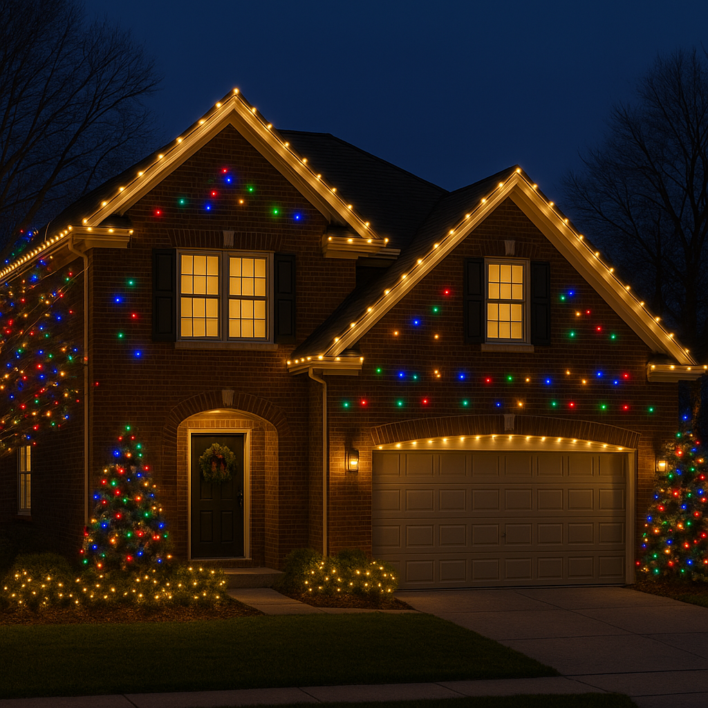 Christmas Light Installation – A&M Trees LLC